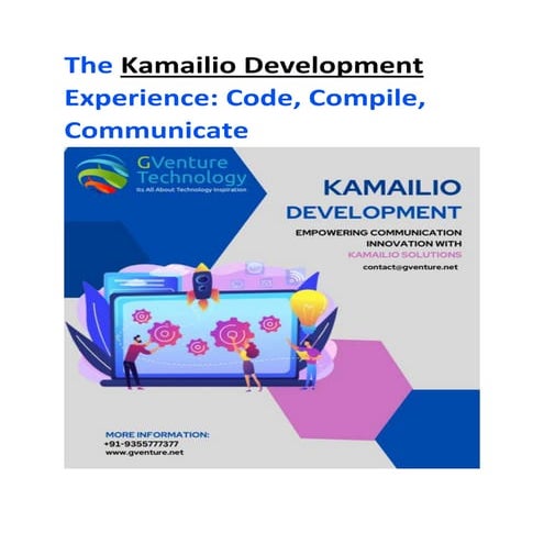 Kamailio Development | Kamailio Solutions | Kamailio | PDF