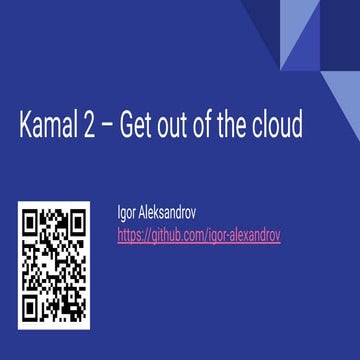 Kamal 2, new features and practical examples | PDF