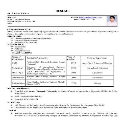 resume dec 2015 | DOC