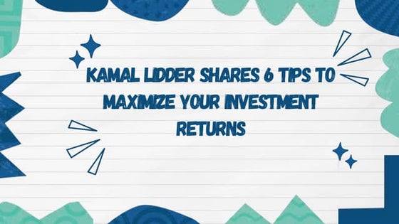 Kamal Lidder 5 Tips for Choosing the Right Wealth Advisor for Your ...