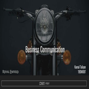 Business Communication | PPT