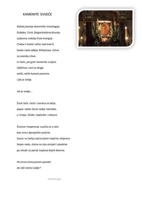 Molitva za Matu Blazekovica | DOCX