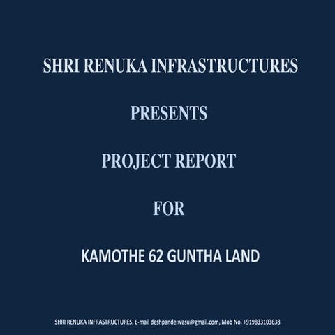 navi mumbai Kamothe project report | PDF