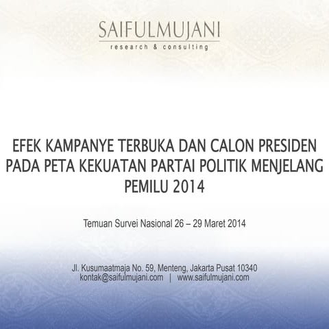 Kampanye dan jokowi revised | PDF