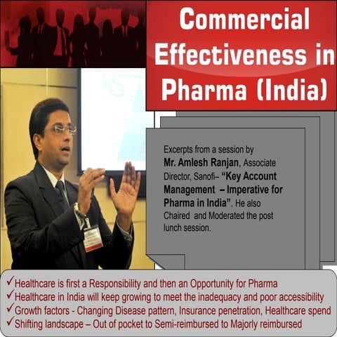 KAM session by Amlesh Ranjan @ Commercial Effectiveness in Pharma ...