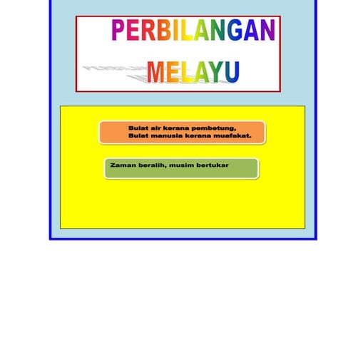 Kamus perbilangan | PDF