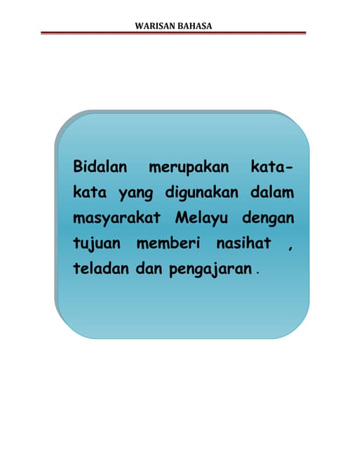 Peribahasa tahun 5 | PPT