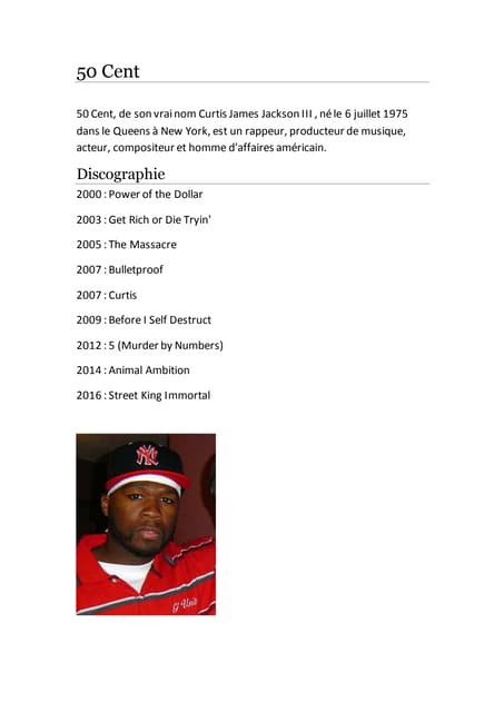 50 Cent Son 2009