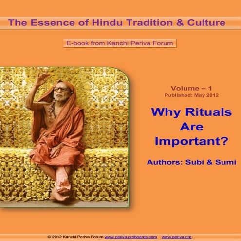Kanchi Periva Forum - Ebook # 1 - Why Rituals Are Important | PDF