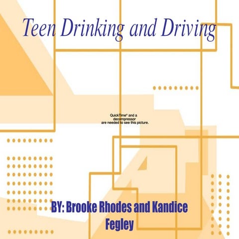 Drinking and Driving | PPT