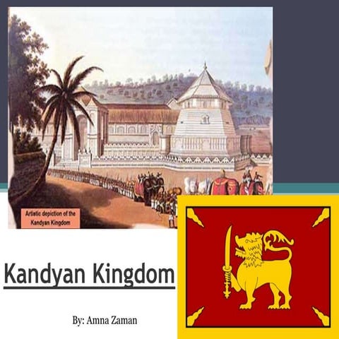 Kandyan kingdom | PPTX