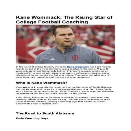Kane Wommack_ The Rising Star of College Football Coaching.docx