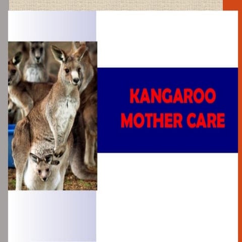 kangaroo mother care (KMC) , AND ITS ADVANTAGES | PPT