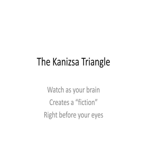 Kanizsa Triangle | PPSX