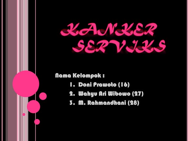 PPT kanker serviks | PPTX