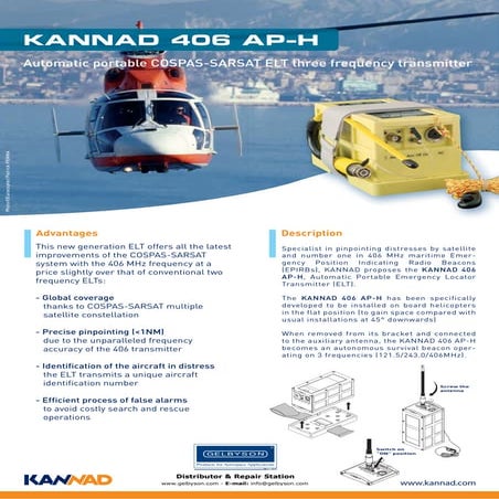 Kannad 406 ap h | PDF