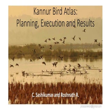 Kannur Bird Atlas | PDF