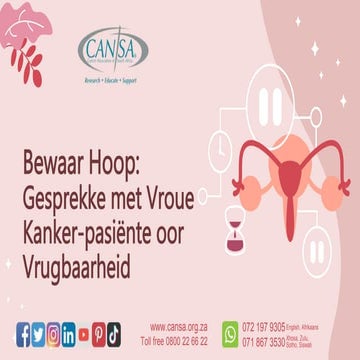 KANSA Slideshow Vroue Fertiliteit en Kanker Aug 2023.pptx