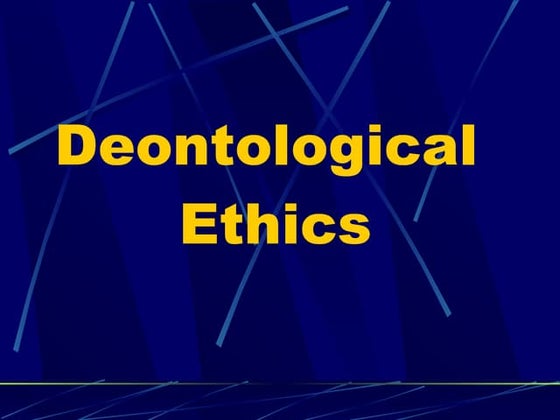 Emmanuel Kant Ethics | PPT