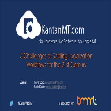 KantanMT Brochure | PDF