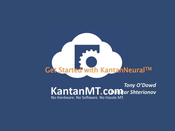 KantanMT Cloud Based MT Training Platform | PDF