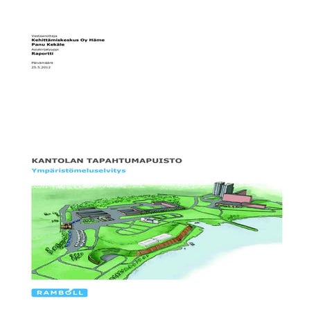 Kantolan tapahtumapuiston melumallinnuksen loppuraportti 25052012 | PDF