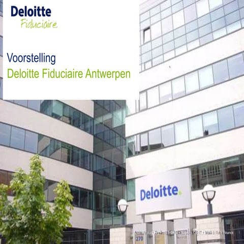 Deloitte Fiduciaire - Kantoor Leuven | PPTX
