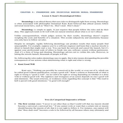 Kant’s Deontological Ethics.docx