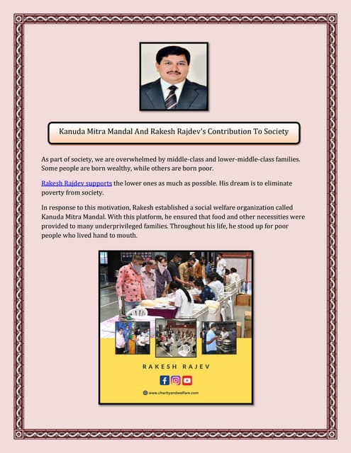 Know About Kanuda Mitra Mandal Run By Rakesh Rajdev.pptx