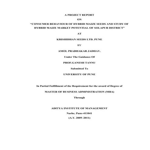 Kapil kadiyan report | PDF