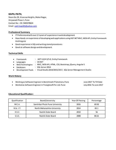 Benham Gibson Resume | PDF