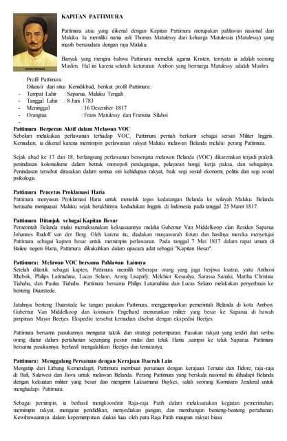 PERANG PATTIMURA | PPTX