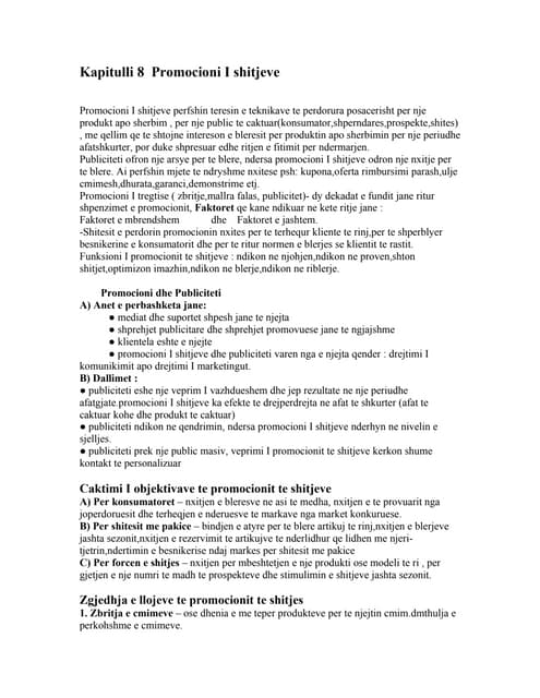 Shitja personale | DOC