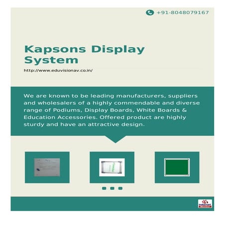 Kapsons display-system | PDF