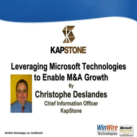 Kapstone CIO Insights | PPTX