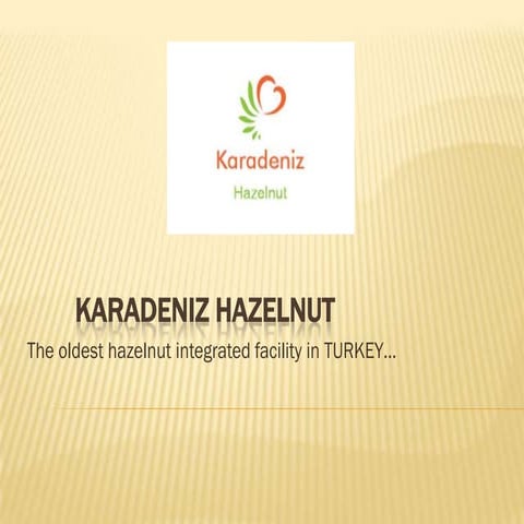 Karadeniz hazelnut | PPTX