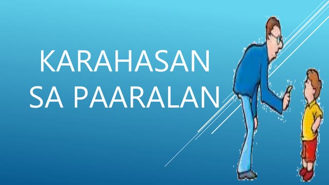 Pambubulas / bullying | PPT