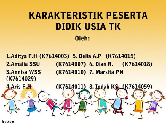 Bulletin brosur paud embun pagi | PDF