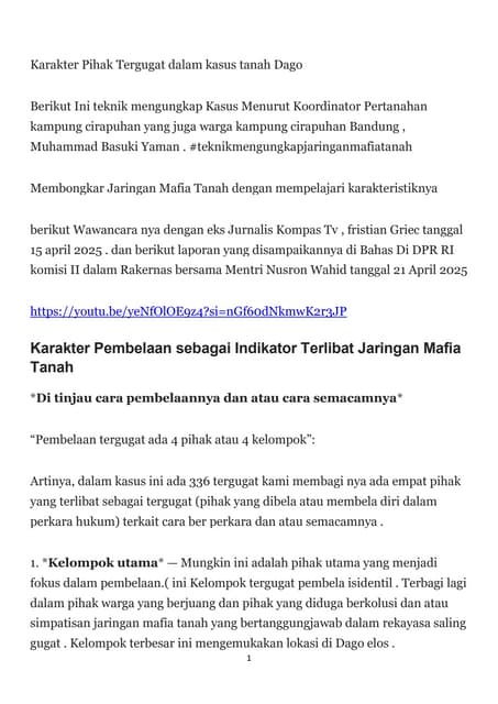 Analisis Putusan praperadilan kasus budi gunawan oleh hakim sarpin ...