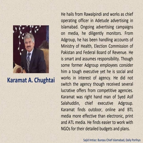 Karamat A. Chughtai | PPT