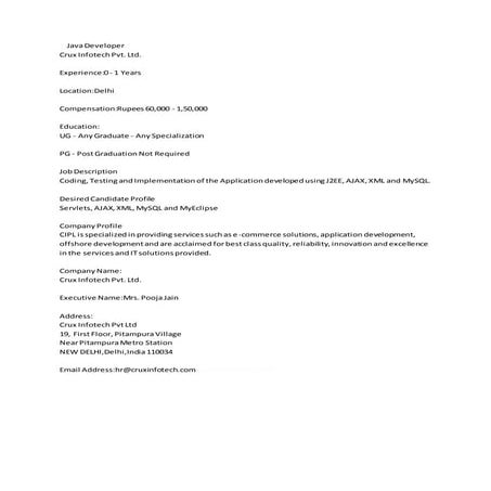 Karan java-developer | PDF