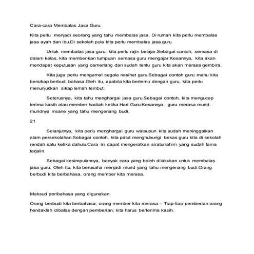 Karangan fakta | PDF