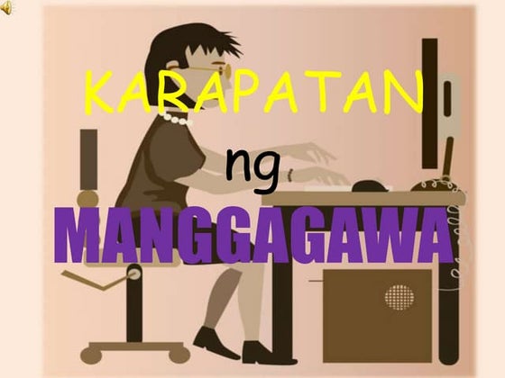 Ang manggagawang pilipino | PPTX