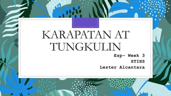 Tungkulin ng mamamayan | PPT