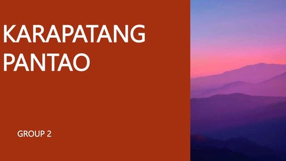 Kasaysayan ng Karapatang Pantao sa Daigdig | PPT