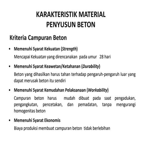 KARATERISTIK MATERIAL PENYUSUN BETON.pptx