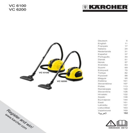 Karcher vc 6200 | PDF