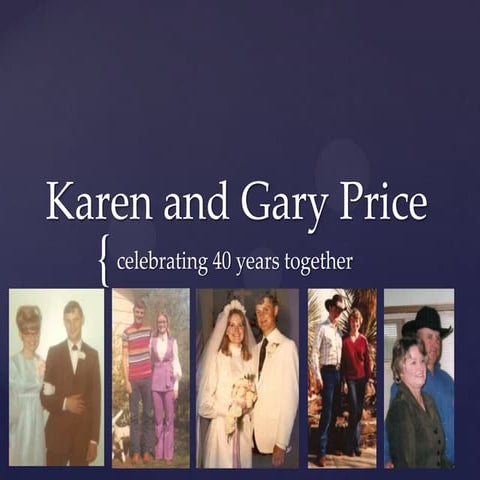Karen and gary price | PPTX | Wedding | Personal Celebrations & Life Events