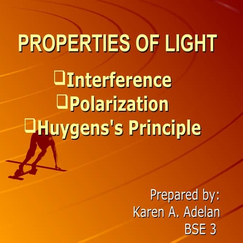 properties of light | PPT
