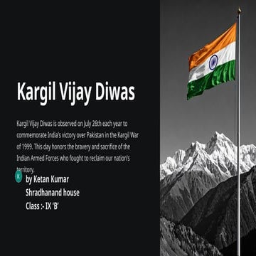 Kargil-Vijay-Diwas (2).pptx class 9 dav project | PPTX